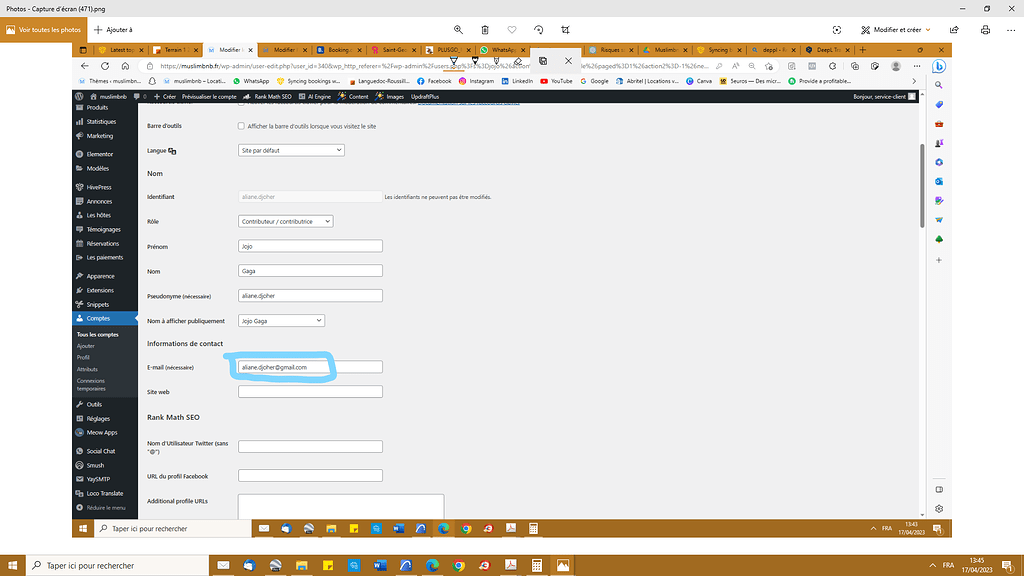 Host tel and mail - HivePress - HivePress Community