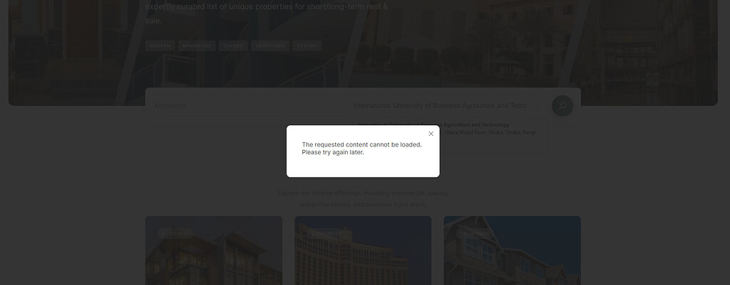 Mapbox Api not functioning properly - Geolocation - HivePress Community