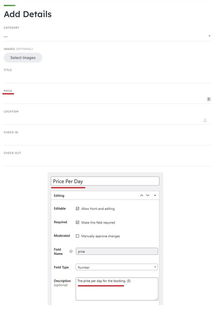 How to change price label in Add Listing form - HivePress - HivePress Community