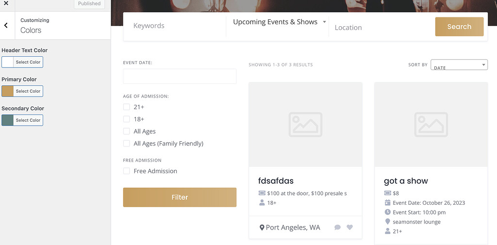 CSS for changing the filter button - HivePress - HivePress Community