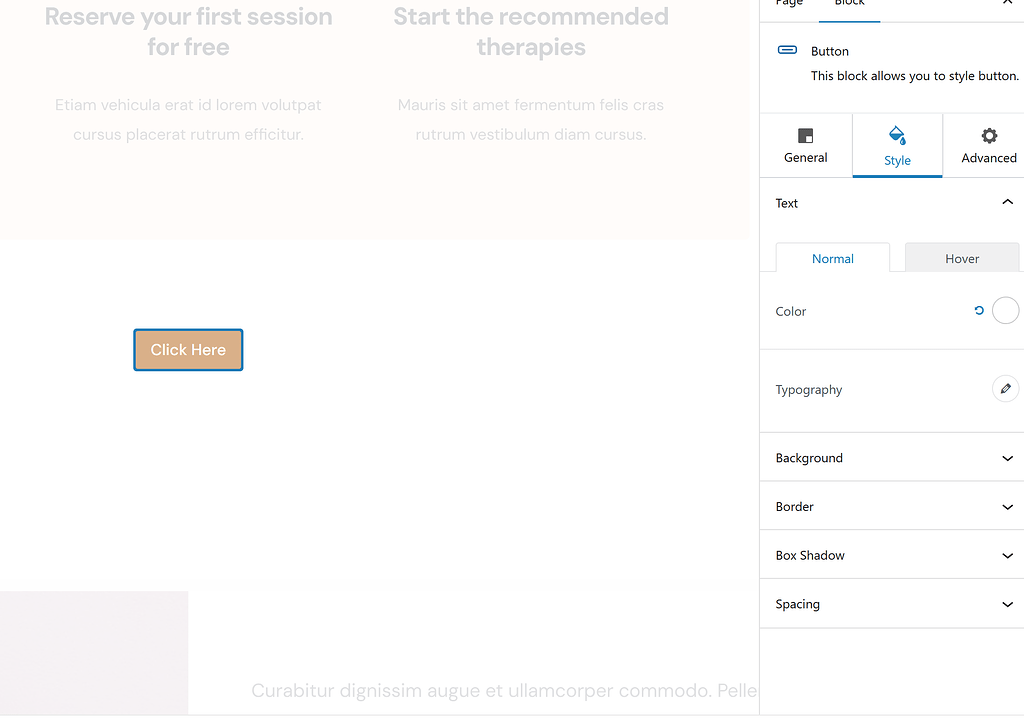 How to add button on home page - HivePress - HivePress Community