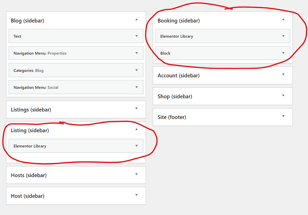 Add widget to booking page sidebar isnt working - Bug Reports - HivePress Community