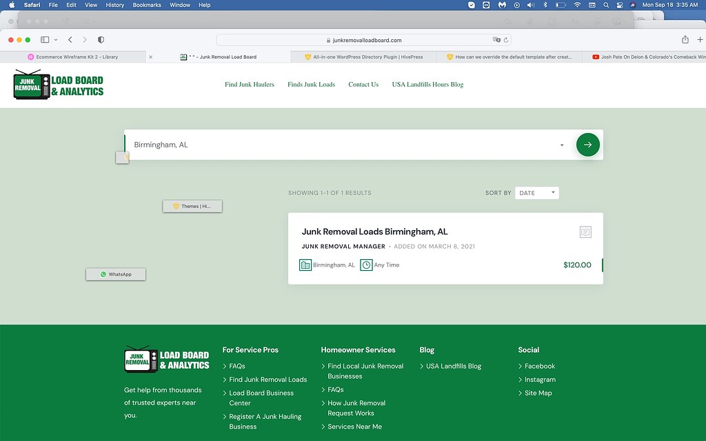 How can we override the default template after creating custom template? - HivePress - HivePress ...