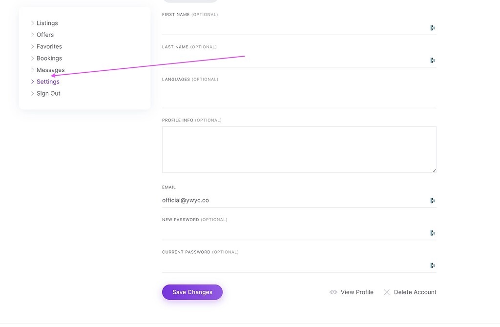 Add vendor profile link to the account menu - HivePress - HivePress Community