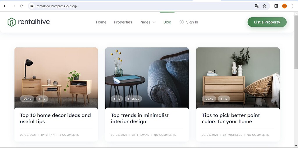 How to show three columns in blog page - HivePress - HivePress Community