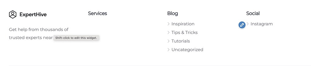 How to edit the default footer - HivePress - HivePress Community