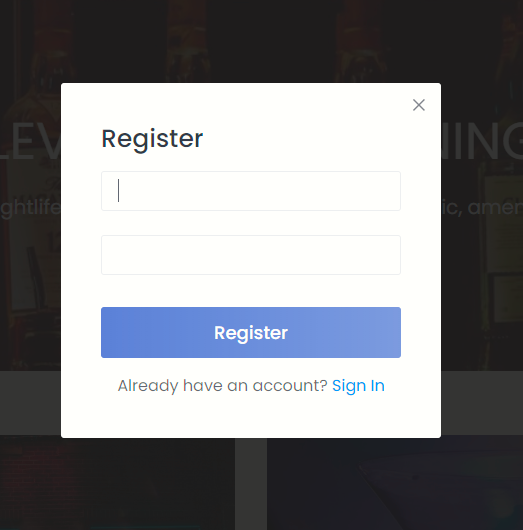 Placeholder or Field Names for Sign in and Register form - HivePress ...