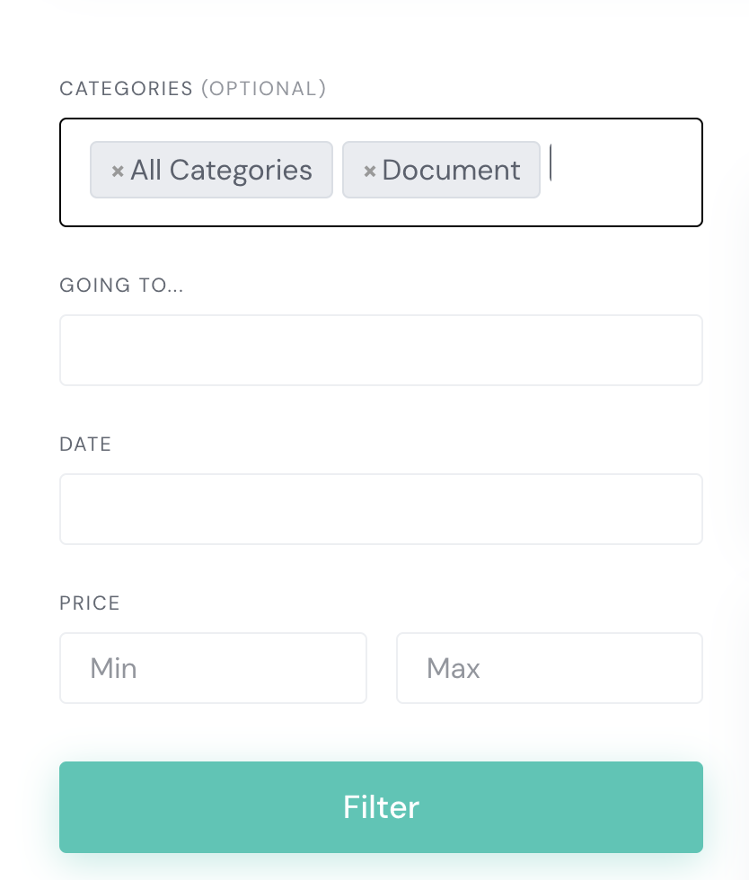 Add Multiple Select Category HivePress HivePress Community
